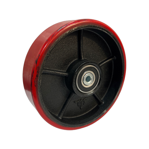 Polyurethane Steer Wheel Complete 180mm x 50mm x 15mm